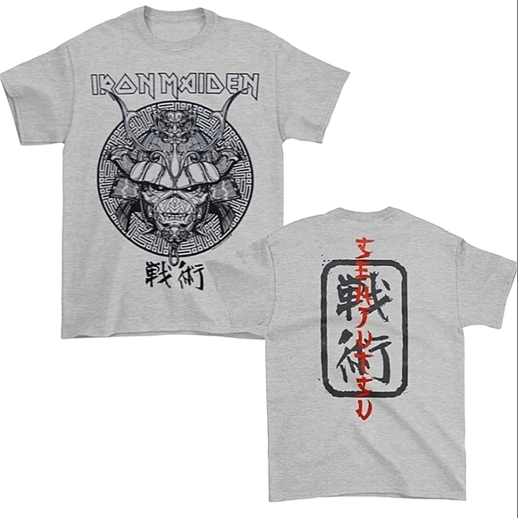 Iron Maiden | Shirts | Iron Maiden Senjutsu Samuri Eddie Gray Shirt ...